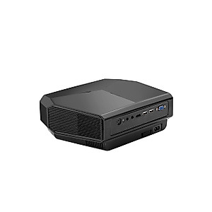 LED Projector 1080P, Full HD Video Movie Projector for Business PowerPoint Presentation Home Theater, Compatible with Laptop Phone Android TV AV HDMI USB