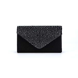 Nodykka Purses and Handbags Envelope Evening Clutch Crossbody Bags Classic Wedding Party Shoulder Bag for Women