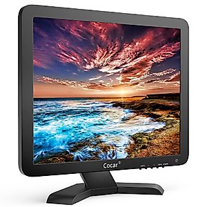 Cocar 15 inch Touchscreen Monitor, LCD Touch Screen Monitor 1024x768 Resolution VGA Input for PC/Office/Retail/Restaurant/Bar/Warehouse/Pos Touchscreen Monitor