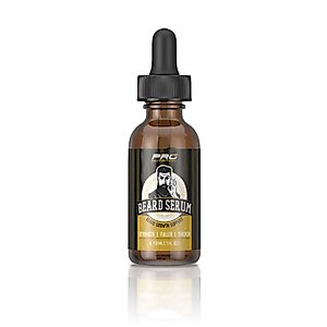Beard Growth Serum- Stimulates & Repairs New Follicle Growth. Grow Stronger, Thicker, Fuller, Longer, Healthier Beard & Mustache Hair.