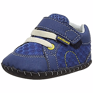 pediped Originals Dani Blue/Lime (Infant) Baby Shoe