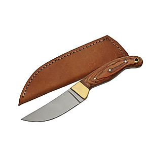 SZCO Supplies Slim Wood Hunting Knife