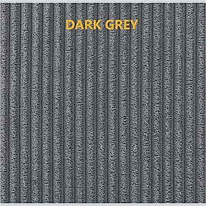 Legend Vansen 4PCS Corduroy Lounges Loveseat Couch Chaises Longues, Dark Grey