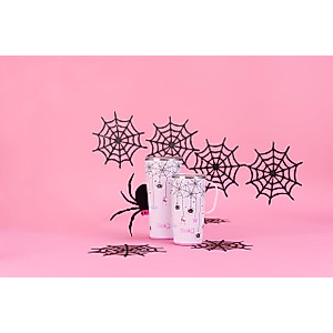 Swig Life 32oz Insulated Tumbler, Travel Coffee Tumbler with Lid, Cup Holder Friendly Travel Coffee Mug, Stainless Steel Thermos, 32 oz Tumbler, Reusable Insulated Coffee Mug (Sweet And Spooky)