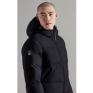 Triple F.A.T. Goose Men's Worsley Puffer Jacket - Mens Winter Jackets - Down Jacket Men - Men's Winter Coats (Black, 2XL, xx_l)