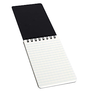 Rothco All-Weather Waterproof Notebook (3" x 5", Black)