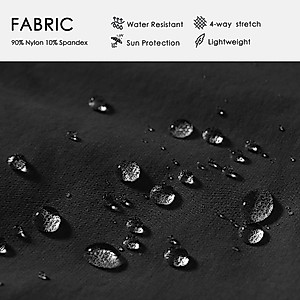 Willit Women's Golf Hiking Shorts Quick Dry Athletic Casual Summer Shorts with Pockets 4.5 in Black 14