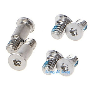 Space Grey Silver Bottom Case Cover Screws+Screwdriver for MacBook pro A17062016-2017 A1989 2018-2019 Space Grey Silver Bottom Case Cover Screws (Silver)