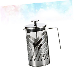 IMIKEYA 304 Coffee Filtration Teapot Coffee Maker Espresso Stainless Steel Coffee Pot Espresso Pot Coffee Filter Pot Filter Teapot Coffee Machines Tea Strainer Coffee Powder Fashion