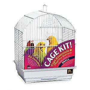 Prevue Pet Products 91102 Round Roof Bird Cage Kit