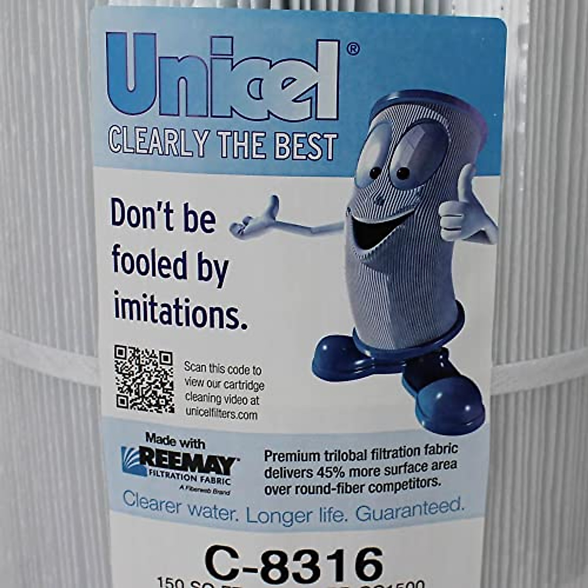 Unicel C-8316 Replacement Cartridge Filter 150 Sq Ft Hayward XStream CC1500RE