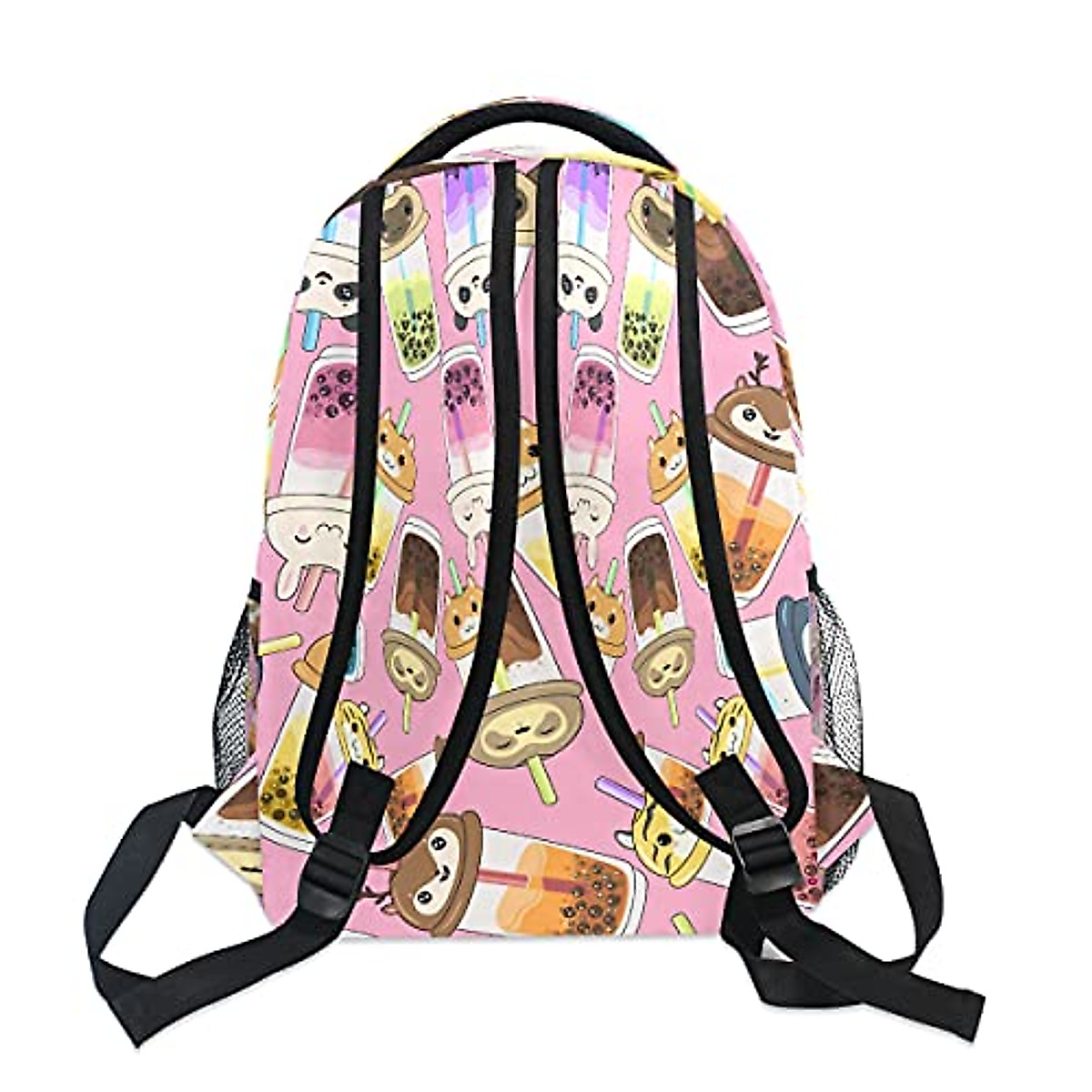 xigua Kawaii Bubble Tea Print Computer Backpack - Lightweight School Bag for Boys Girls Tenns