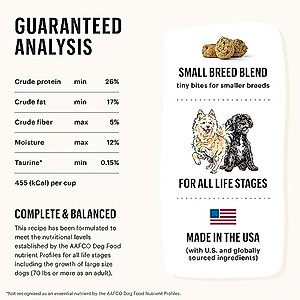 The Honest Kitchen Whole Food Clusters Small Breed Grain Free Beef Dry Dog Food, 10 lb Bag