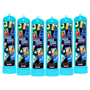 Miami Magic Canisters for Whipped Cream Charger, High-Premium Whip Propellant, Perfect for Cooking, Drinks and Cocktails - 580g (6 cylinders)