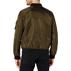 Levi's Men's Varsity Bomber Trucker Jacket, Olive Patch Pockets, XX-Large