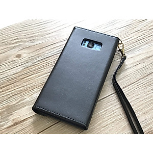 Gothic Crow phone leather wallet case for iPhone X XS XR 11 12 13 14 Pro Max Samsung S23 S22 S21 S20 Ultra S10 S9 Note 20 8 9 10 Plus Dc045