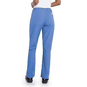 Urbane Essentials 9502 Relaxed Drawstring Pant,Ceil Blue,Medium Tall