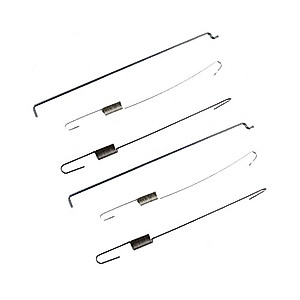 HURI 2sets Governor Rod Governor Speed Control Spring Governor Rod Fuel Throttle Return Spring fit for Gx140 Gx160 Gx200 5.5/6.5hp Engine Chinese Generator 168f Gasoline Engine