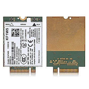 EM7455 Card, 4G LTE WWAN NGFF Module for Dell Latitude, 300 Mbps Download Speed, PCIe M.2 Form Factor