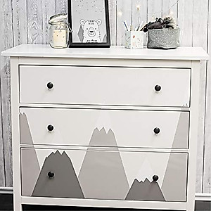 d-c-fix Wallpaper Self Adhesive Peel and Stick Waterproof Contact Paper for Kitchen and Bath Countertops Cabinets and DIY, Grey Glossy, 26,5" x 78,7"