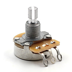 The Art of Tone Electric Guitar Audio Taper CTS 500k Pot Split Shaft, Replacement for Fender potentiometer