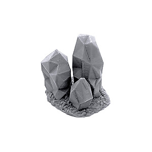 EnderToys Geodesic Formations, 3D Printed Tabletop RPG Scenery and Wargame Terrain for 28mm Miniatures