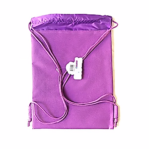 My Little Pony Wallet-Passport Bag- String Sling Tote Bag Backpack (PURPLE SLING BAG)