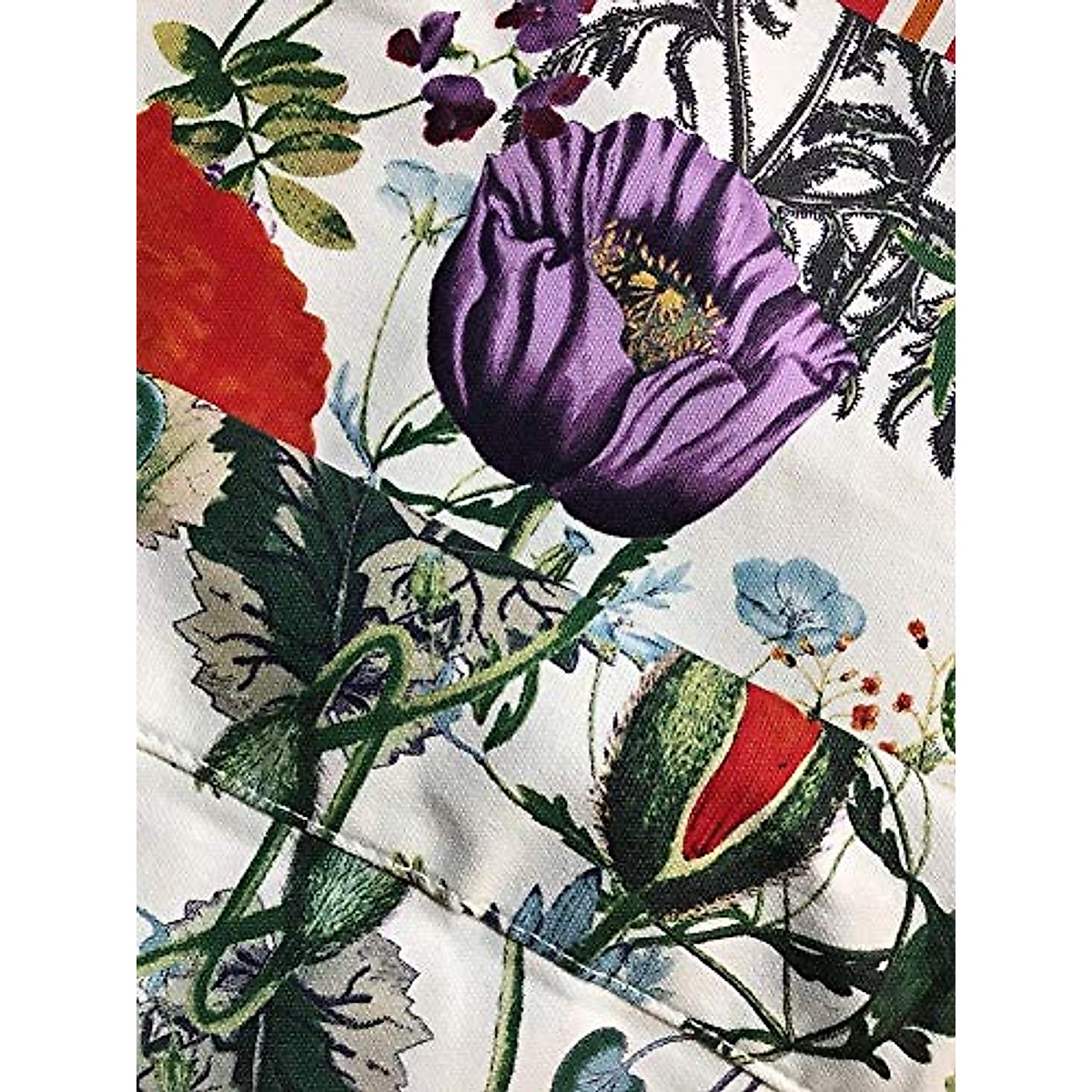 Estee Lauder Cosmetics Makeup Travel Bag (Red Poppies Tote)