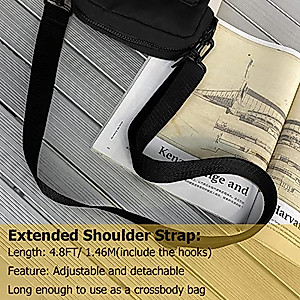 Jinfield Crossbody Bag Messenger Bags: Nylon Unisex Side Pouch Satchel Small Phone Shoulder Purse Casual Sling Pack Girl Guy