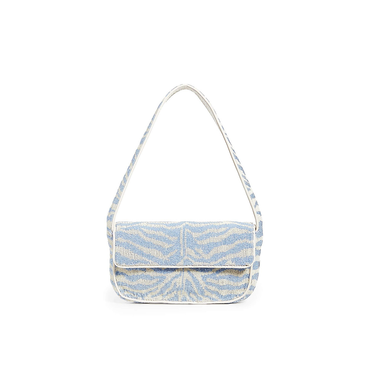 STAUD Women's Tommy Bag, Black/White, One Size