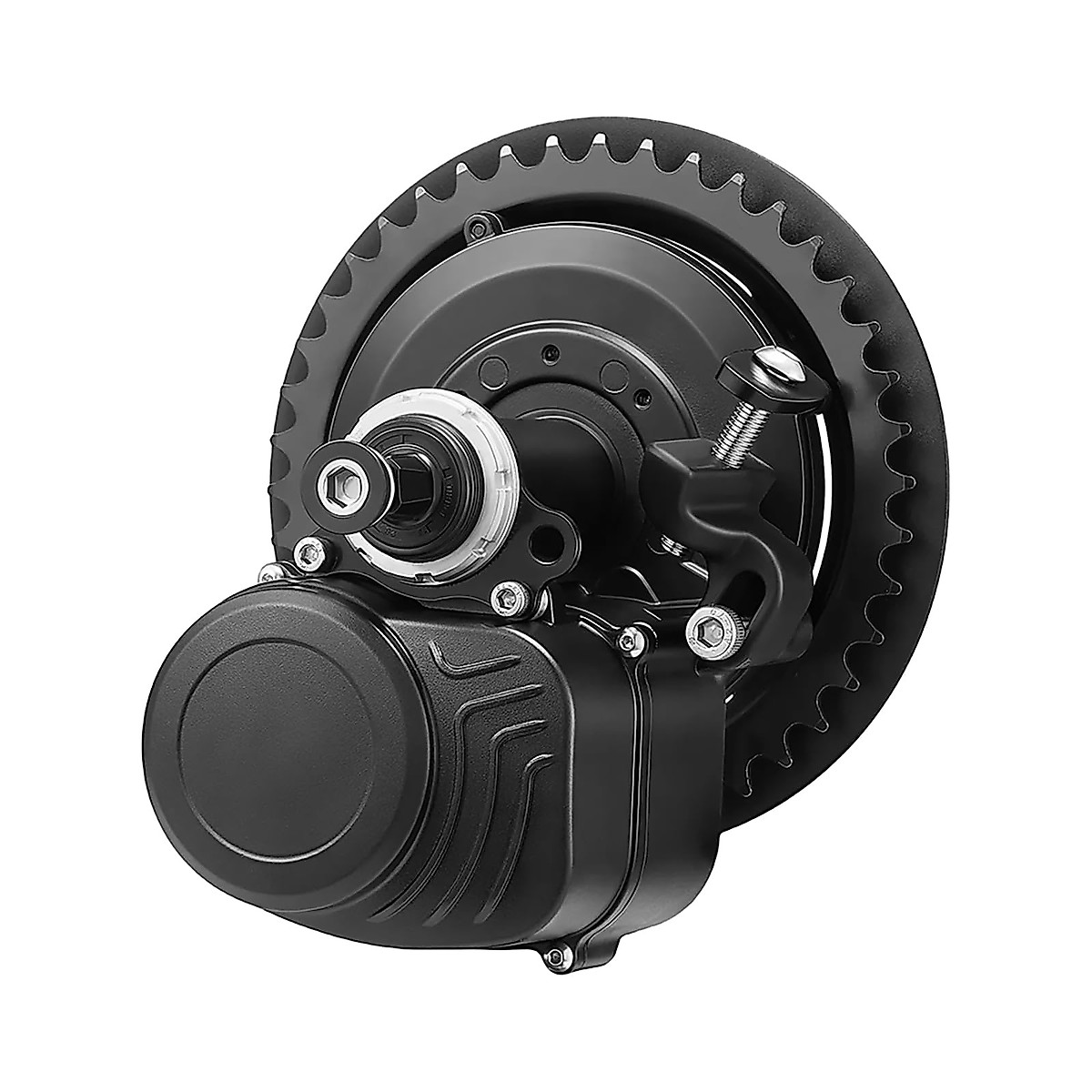 TSDZ2B 48V 500W Mid Drive Motor Ebike Concversion Kit Electric Bike Torque Sensor DIY Central Motor with VLCD5 for Bottom Bracket 68/73MM MTB City Road Bicycle