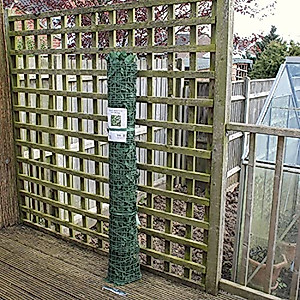 True Products S1011D Artificial Screening Ivy Leaf Hedge Panels On Roll Privacy Garden Fence 1m x 3m high Long, Green, 4 kg