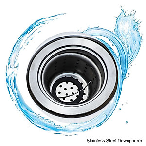 Commercial Floor Mop Sink, Stainless Steel Large-capacity Deepening Mop Sink, Floor-standing Mop Sink, Suitable for Home Outdoor Courtyards