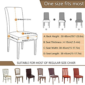 Red Skulls Flowers Hearts Dining Chair Covers Set of 2 Spandex Stretch Chair Slipcovers for Home Party Hotel Wedding