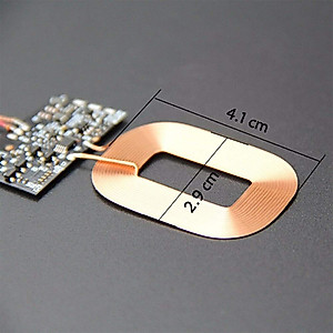 Acxico 2Pcs Wireless Charger Receiver Module PCBA Board Coil Universal Qi DIY