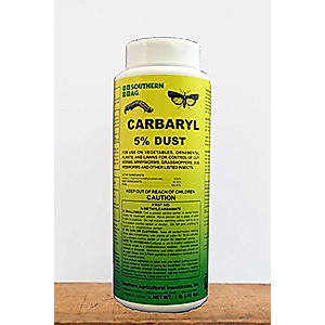 Southern Ag Carbaryl 5 Percent Sevin Dust (Controls Insects), 1 Pound