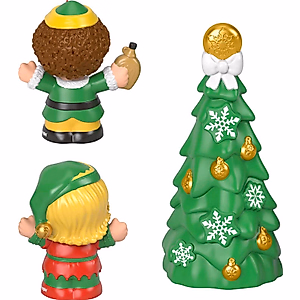 Little People Collector Elf Movie Special Edition Figure Set in Christmas Display Gift Box for Adults & Fans