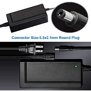 42V 2A Battery Charger, Power Supply Adapter 36V Battery Adapter Charger Automotive Battery Charger, Sports Lithium Battery Maintainer