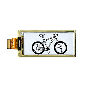 Waveshare 2.9inch Flexible E-Ink Raw Display Compatible with Raspberry Pi 4B/3B+/3B/2B/B+/A+/Zero/Zero W/WH/Zero 2W Series Boards 296×128 Resolution Dual-Color Support Partial Refresh