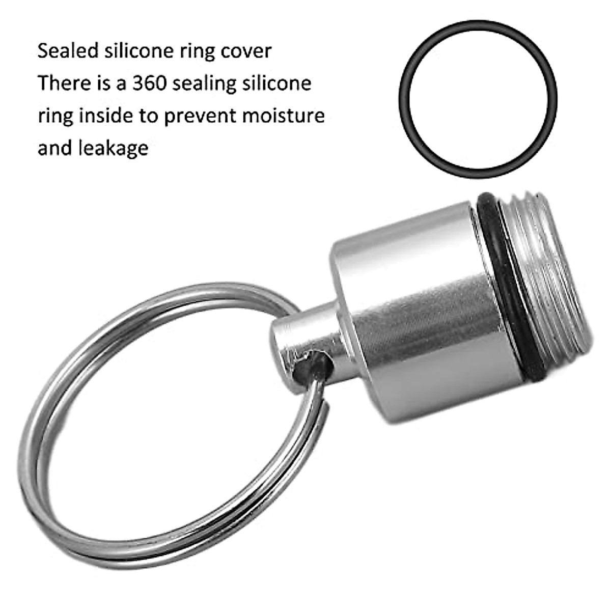 Drone Metal Storage Tank,Multifuctional Waterproof Rocker Storage Bottle RC Drone Accessory