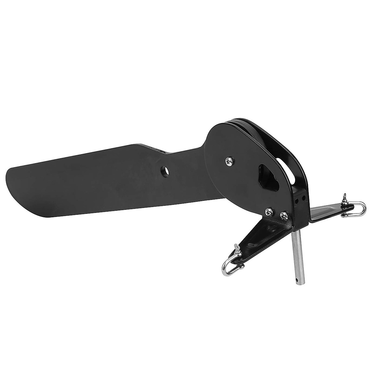 VGEBY Kayak Rudder, Fishing Canoe Boat Rudder Tail Vane Rudder Set for Sea Kayaks Fishing Boat Ship Boating Supplies Rudder Bracket Kayak Rudder Kit