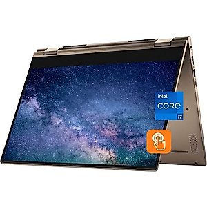 2021 Newest Dell Inspiron 14 7000 2-in-1 Touchscreen Business Laptop 14" FHD, AMD Ryzen 5 4500U, 16G RAM 1TB SSD, Backlit Keyboard, Fingerprint Reader, WiFi 6, Window 10