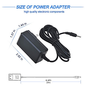 PKPOWER AC Adapter Compatible with Remington Shaver PG525 PG6135 PG6145 PG-6145 PG6155 PG-6155 PG6025 PG6060, Power Supply for MB-4020 MB4020 PR6125 PG6137 PR-6125 PG-6137 RP00235 Power Cord