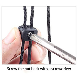 DEEPOWER Drop Away Arrow Rest Clamp Buckle, Plastic Fastener Clip for Adjusting Bowstring, Outdoor Archery Hunting Shooting Accessory