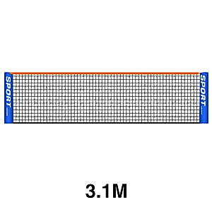 Portable Badminton Net Set for Tennis, Soccer Tennis, Kids Adult Volleyball Training Net Indoor/Outdoor Sports Net for Garden Court Beach Backyard