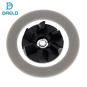 Replacement for Hamilton Beach Blender 2Pcs Motor Drive Coupling Gear Clutch, with 3Pcs Rubber Gasket Sealing O Ring, Compatible with Hamilton Beach Blender