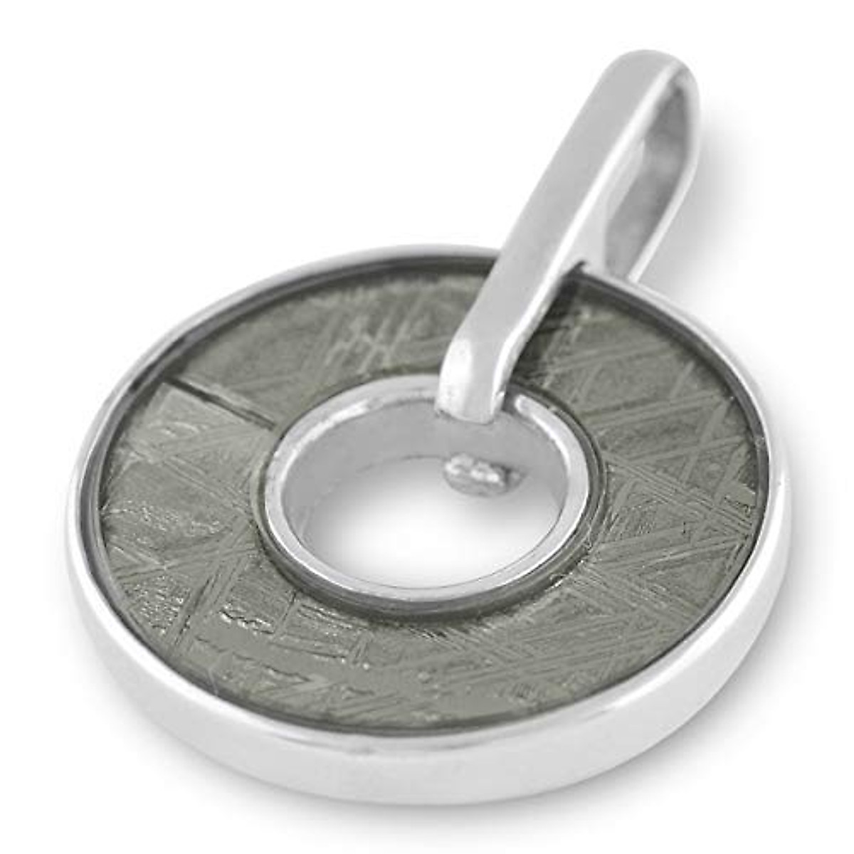 Starborn Creations Sterling Silver Muonionalusta Meteorite Pendant