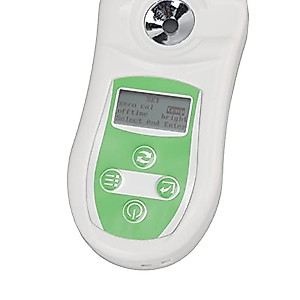Demeras Brix Refractometer, Sugar Content Tester Accurate Portable Sensitive 0-32％ for Industry