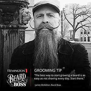 Remington HC5855 Virtually Indestructible Haircut Kit & Beard Trimmer, Hair Clippers for Men (15 pieces) , Yellow