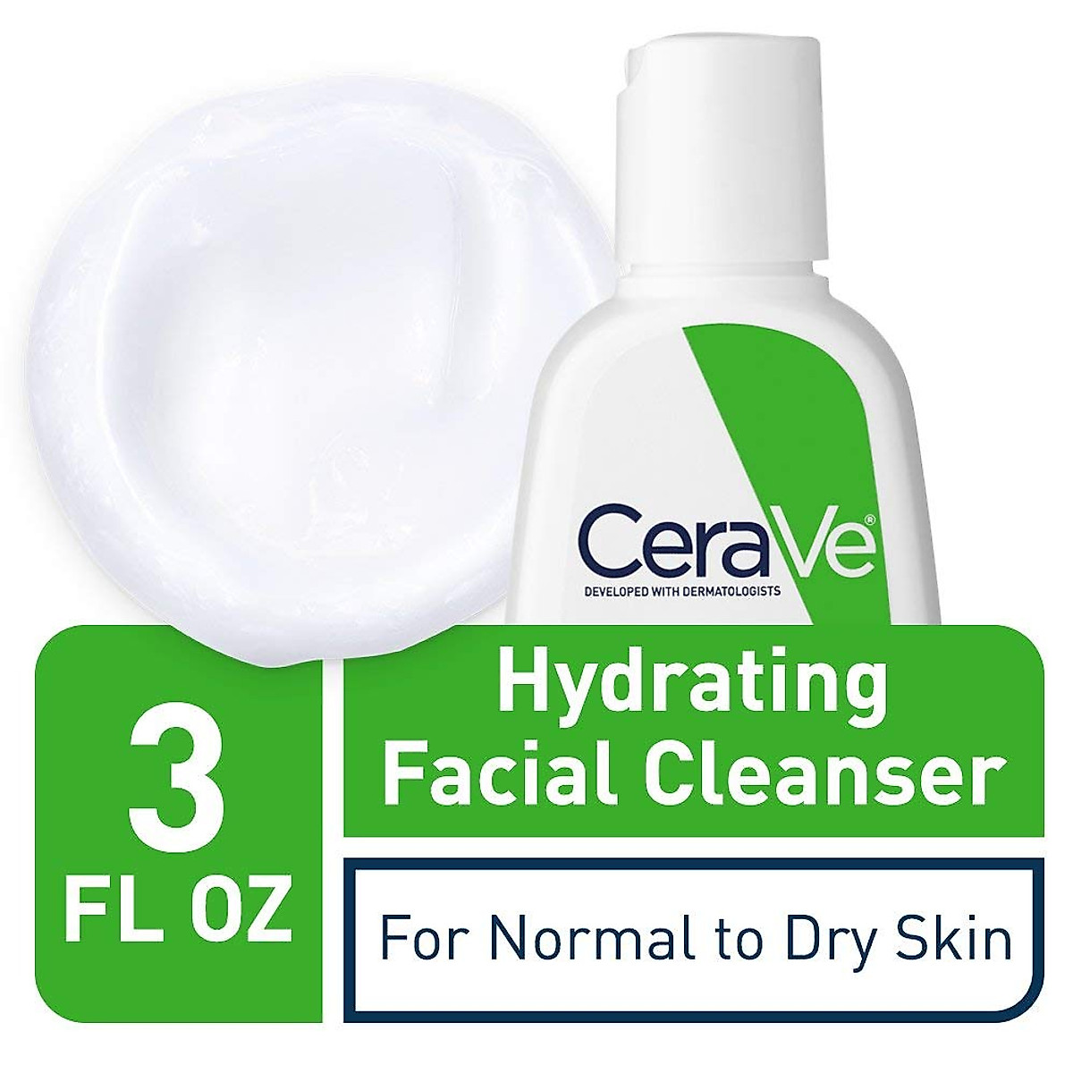 CeraVe Hydrating Cleanser 3 oz (Pack of 3)
